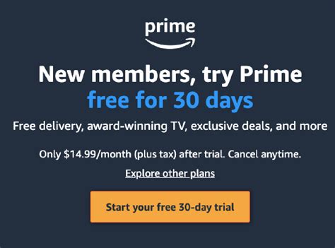 Amazon Prime Video 30 Days Free Trial 2024