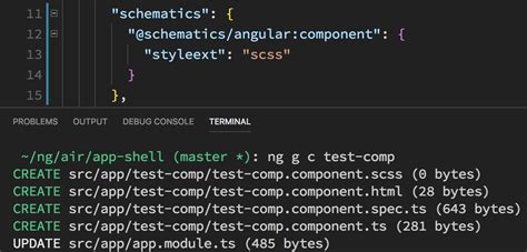 Wrong Style Extension Used When Generating Component Issue 11045