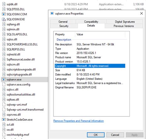 Commserve SQL Version How To Check Community