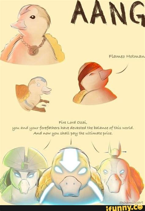 Aang Fire Lord Ozai You And Your Forefathers Have Devasted The Balance Of This World And Wow