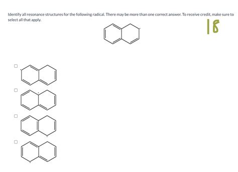 [solved] Chem Question Identify All Resonance Structures For The Following Course Hero