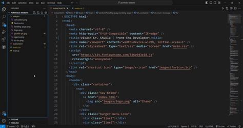 Created A Stellar Portfolio Website For Cod Soft Vikash Kumar Shukla