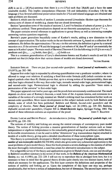 Saharon Shelah There Are Just Four Second Order Quantifiers Israel