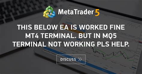 this below ea is worked fine mt4 terminal but in mq5 terminal not working pls help mt4