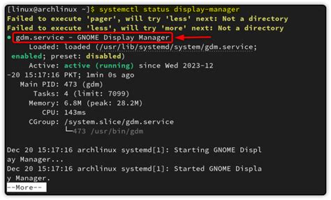 how to install and configure lightdm display manager on arch linux