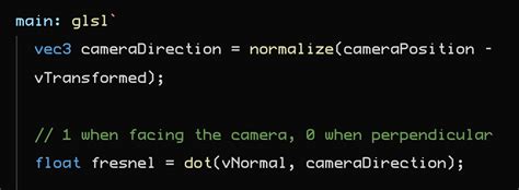 Regression Broken Highlighting With Latest Patternsbegin · Issue 11 · Boyswanvscode Glsl