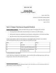 Hardware Lab 4 Design Project Template 2 Doc EEE CSE 120 Answer Sheet Capstone Design Project