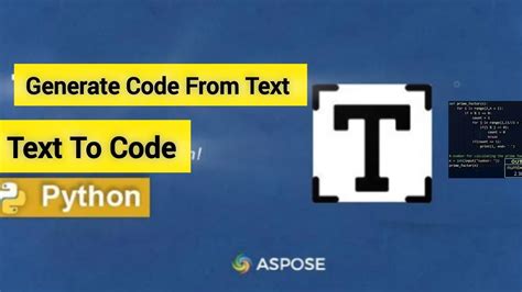 Text To Code Generator Python Code Generator YouTube
