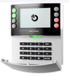 Jablotron JA 155E Wireless Keypad With LCD And RFID Credex