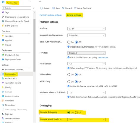 Issues While Debugging A Published Azure Function Microsoft Qanda