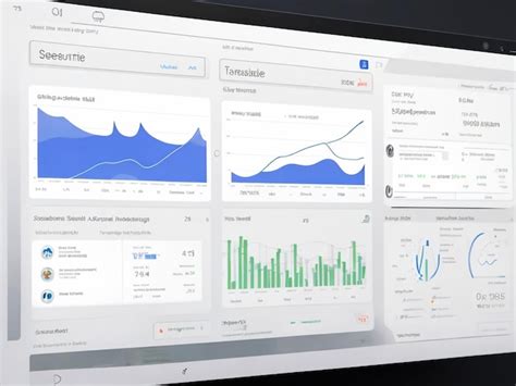 Premium Photo Dashboard Template With Charts To Customize