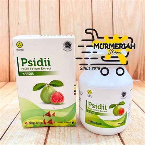 Psidii Folium Extract Botol Isi 50 Kapsul Ekstrak Daun Jambu Biji Lazada Indonesia