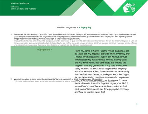 Actividad Integradora 3 Módulo 7 Ejercicios De Tecnología Docsity