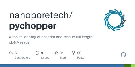 github nanoporetech pychopper a tool to identify orient trim and rescue full length cdna reads