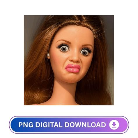 Funny Doll Meme Png Etsy