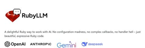 Ai Ruby Machinelearning Generativeai Chatgpt Openai
