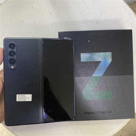 Jual Samsung Galaxy Z Fold G Gb Gb Z Fold Bekas Sein Second Hitam Jakarta