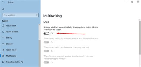 How To Disable Aero Snap In Windows 10