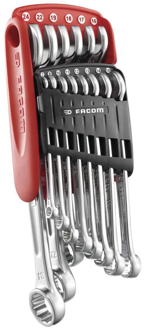 Sale Facom 14 Pce Combination Spanner Wrench Set 7mm 24mm In Holder Clip 3148518420723 Ebay