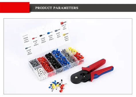 80012001800pcs 전기 와이어 커넥터 절연 전선 압착 단자 혼합 버트 링 포크 총알 빠 Temu Korea