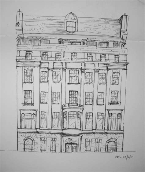 Melanie Keane Hotel Sketch