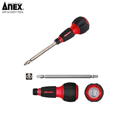 드라이버 공구 공라이버종류 Anex 아넥스 라쳇 양용 190mm No395d 믿고 사는 즐거움 Ssgcom