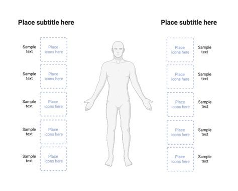 Human Body Comparison Layout 2x5 BioRender Science Templates