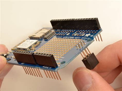 Assembly Adafruit Winc1500 Wifi Shield For Arduino Adafruit