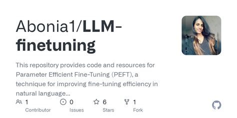 GitHub Abonia LLM Finetuning PEFT Soft Prefix Tuning