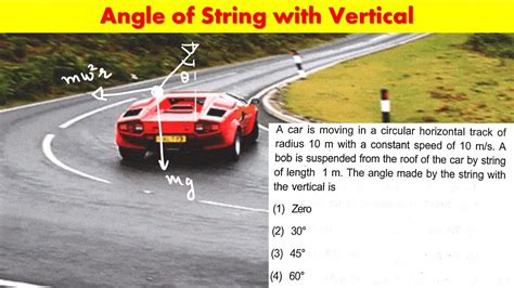 a car is moving in a circular horizontal track of radius 10 m with a