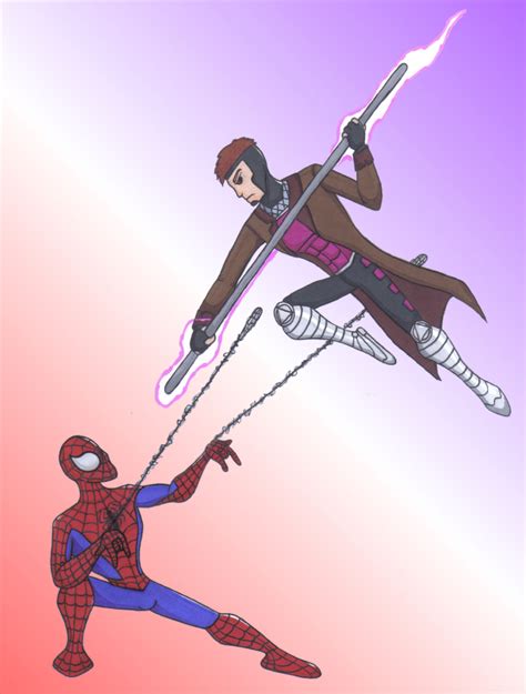 Battle Contest 36 Gambit Vs Spider Man Artist Show Off Comic Vine