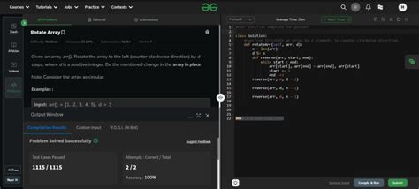 Hamsika Suresh On Linkedin Gfg160days Codingjourney Learnandgrow Day4 Arrays Datastructures