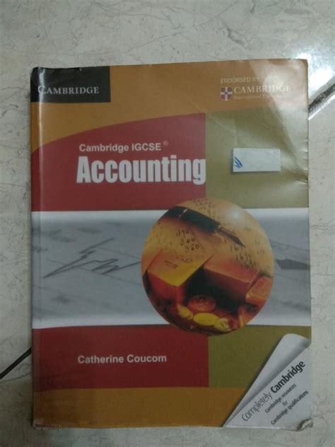 Cambridge Igcse Accounting Textbook Hobbies And Toys Books And Magazines Textbooks On Carousell