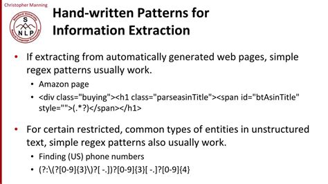 Ppt Information Extraction And Named Entity Recognition Powerpoint