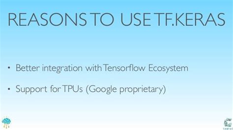 Tensorflow 20 And Keras Whats New Whats Shared Whats Different