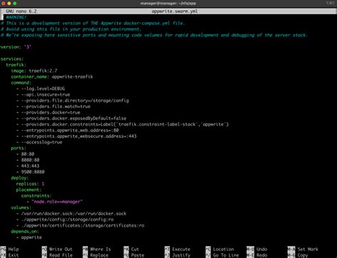 How To Create A Docker Swarm Of Appwrite And Swarmpit Containers Dev Community