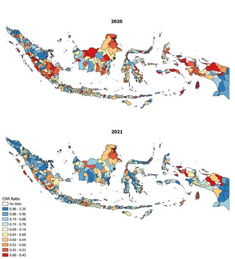 Maps Showing Case Notification Rate Ratio In 2020 And 2021 Compared To Download Scientific
