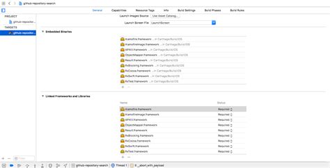 Ios Dyld Library Not Loaded Rpathalamofireframework Carthage Stack Overflow
