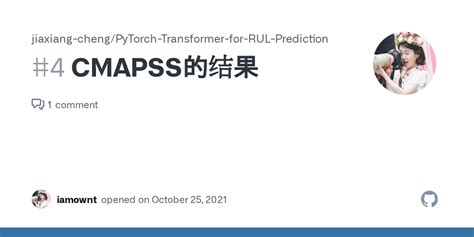 Cmapss Issue Jiaxiang Cheng Pytorch Transformer For Rul Prediction Github