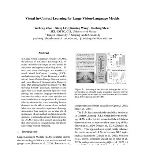 Visual In Context Learning For Large Vision Language Models Acl Anthology