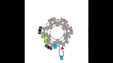 DIY Warped Hexagon Beading Pattern