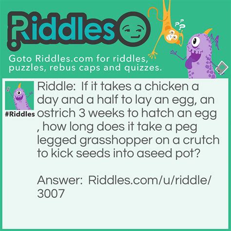 Seed Pot Riddle And Answer
