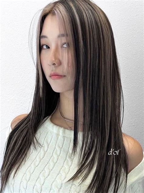 20 Black Hair With Highlights Youll Want To Try Straight Hair