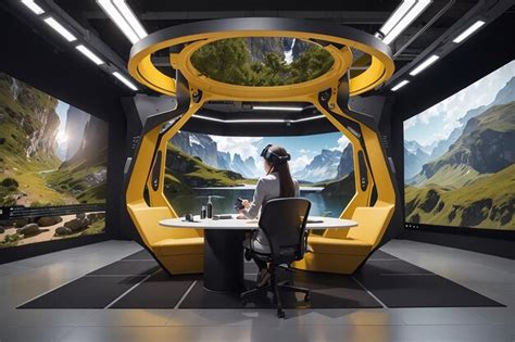 Premium Ai Image Holodeck Integration For Virtual Collaboration