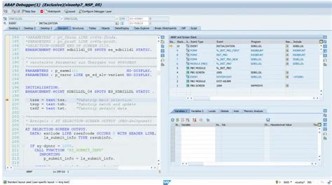 Exploring Abap Debugger 2 Abap Debugging Basics Discovering Abap