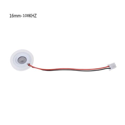 D16mm 108khz Ultrasonic Mist Maker Atomizing Transducer Ceramic