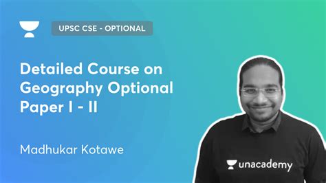 Upsc Cse Optional Detailed Course On Geography Optional Paper I