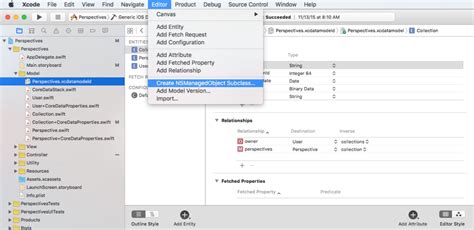 Creating Data Models In Swift With Core Data — Kyle Clegg