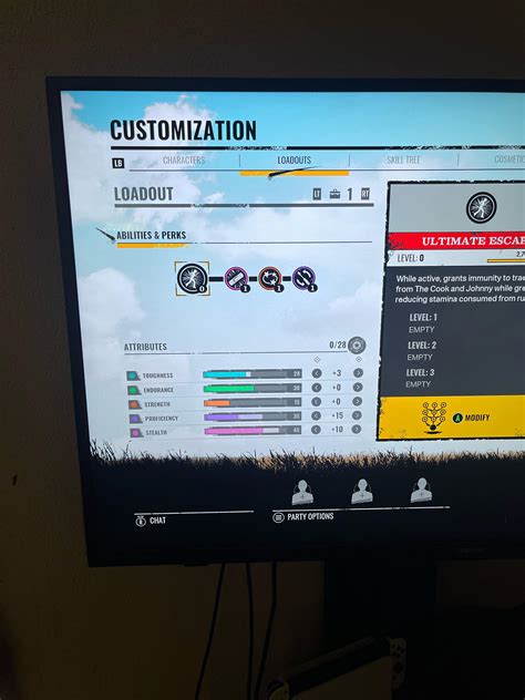 Most Attribute Points Possible Rtexaschainsawgame