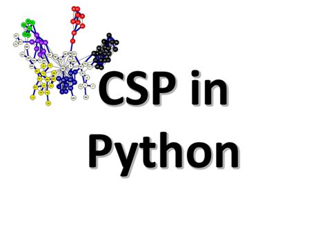 Csp In Python Constraint Satisfaction Problems Tutorial